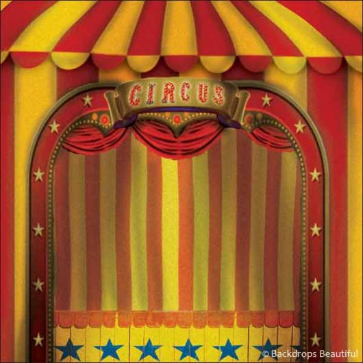 Circus 3A Backdrop | Backdrops Beautiful