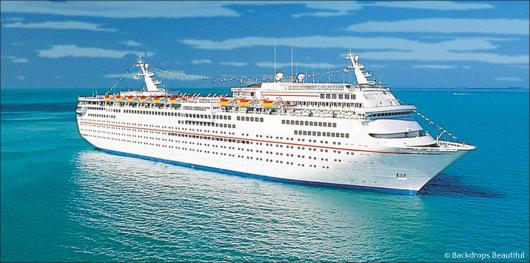 Cruise Ship Backdrop 1 | Backdrops Beautiful
